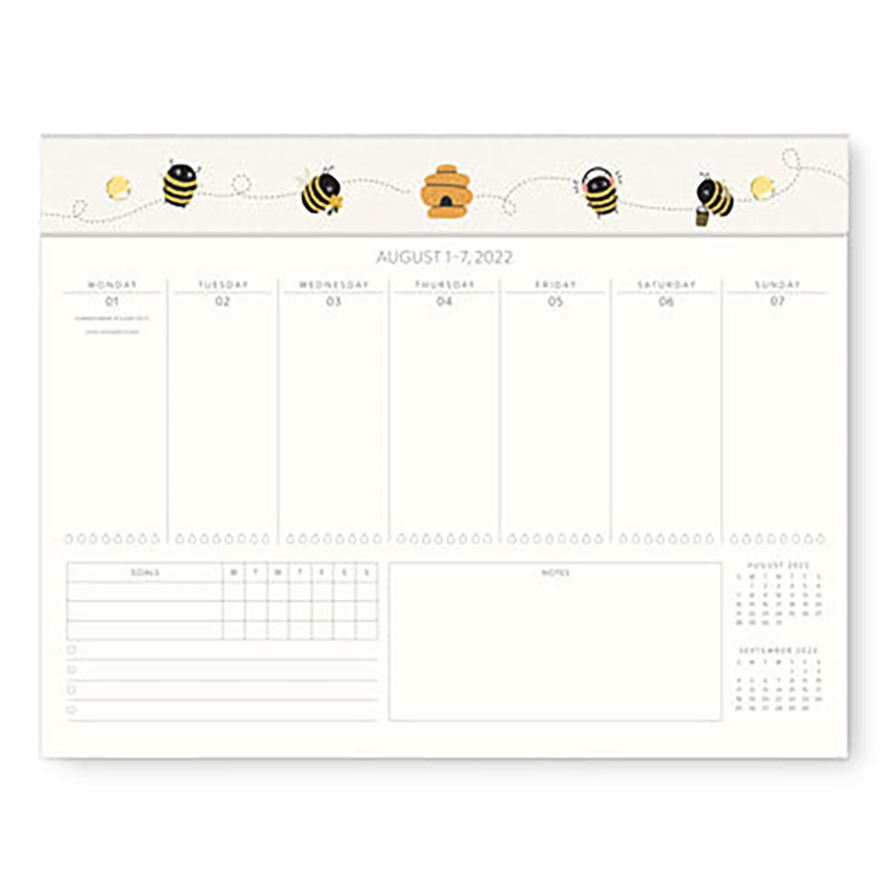 2023 Buzzy Bees 17-Mo Weekly Desk Calendar | Ruff House Paperie