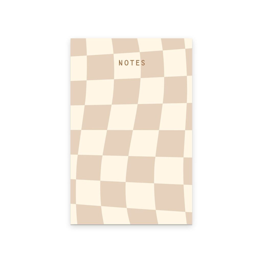 Checkerboard Notepad | Ruff House Paperie